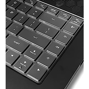 Keyboard Cover for 2021 Dell Alienware x17 R1 R2 17.3"/Alienware x15 R1 R2 15.6" Gaming Laptop,15.6" Dell Alienware M15 R5 R6 R7/Alienware m17 R5 Ryzen Edition,Dell Alienware x17 x15 R1 Skin-Clear