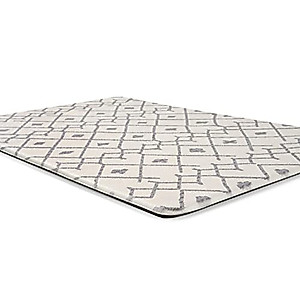 Rugshop Modern Boho Trellis Anti Fatigue Standing Mat 18" x 30" Cream