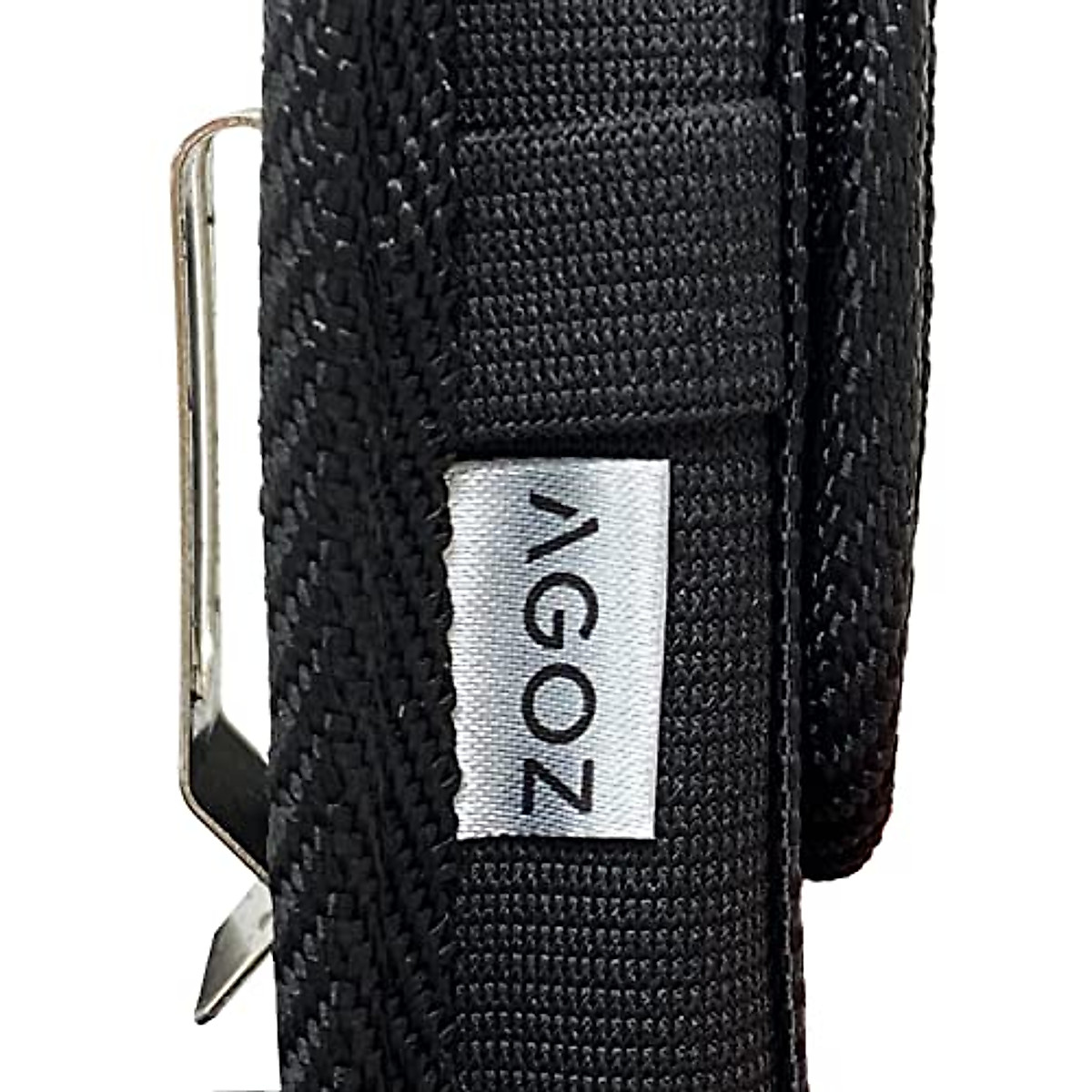 AGOZ Case 7"x3.6"x0.75" for Samsung Galaxy A12, A13, A23, A32, A42, Note 20, S23 Ultra, S22 Ultra, S21 Plus, A71, A02s, A03s Pouch Holster with Belt Loops, Metal Clip (FITS W/OtterBox Defender Cover)