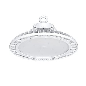 Hubbell Columbia Lighting CRB-40MX-EDU Wet Location LED High Bay, UFO LED Light, 4000K, 34000 lumens, 243 watts, HID replacelent, 0-10V dimming