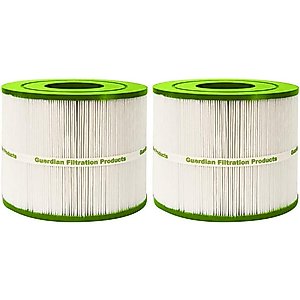 Guardian Filtration Products Spa Filter Cartridge 806-220-02 Two-Pack Replacement for Pleatco PBF40M, Bull Frog Spas,Wellspring 30 Coreless 10-00282 | Bulk Savings Packs Twin Pack