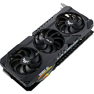 ASUS TUF Gaming NVIDIA GeForce RTX 3060 V2 OC Edition Graphics Card (PCIe 4.0, 12GB GDDR6, HDMI 2.1, DisplayPort 1.4a, Dual Ball Fan Bearings, Military-Grade Certification, GPU Tweak II) (Renewed)