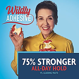 Sea-Bond Secure Denture Adhesive Seals, Fresh Mint Lowers, Zinc-Free, All-Day-Hold, Mess-Free, 30 Count (Pack of 4)