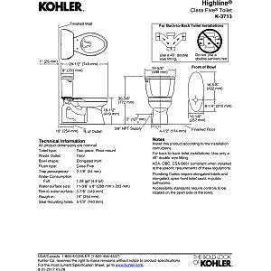 Kohler 529008 K-3713-7, Black Black