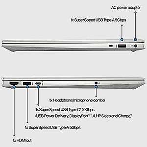 HP 2023 Pavilion 15 15.6" Touchscreen FHD Business Laptop, 12th Gen Intel 10-Core i7-1255U, 32GB DDR4 RAM, 1TB PCIe SSD, WiFi 6, Bluetooth 5.3, Backlit Keyboard, FR, Windows 11 Pro, BROAG HDMI Cable