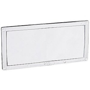 2" x 4.25" Clear Magnifying Welding Lens, 1.75