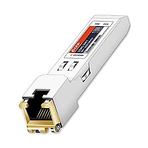 SFP+ to RJ45 Copper Module - 10GBase-T Plus Transceiver for Cisco SFP-10G-T-S, Ubiquiti, Netgear, Supermicro, QNAP, Broadcom, MikroTik S+RJ10, Avago, up to 30m