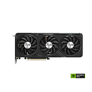 GIGABYTE GeForce RTX 4060 Ti Gaming OC 16G Graphics Card, 3X WINDFORCE Fans, 16GB 128-bit GDDR6, GV-N406TGAMING OC-16GD Video Card