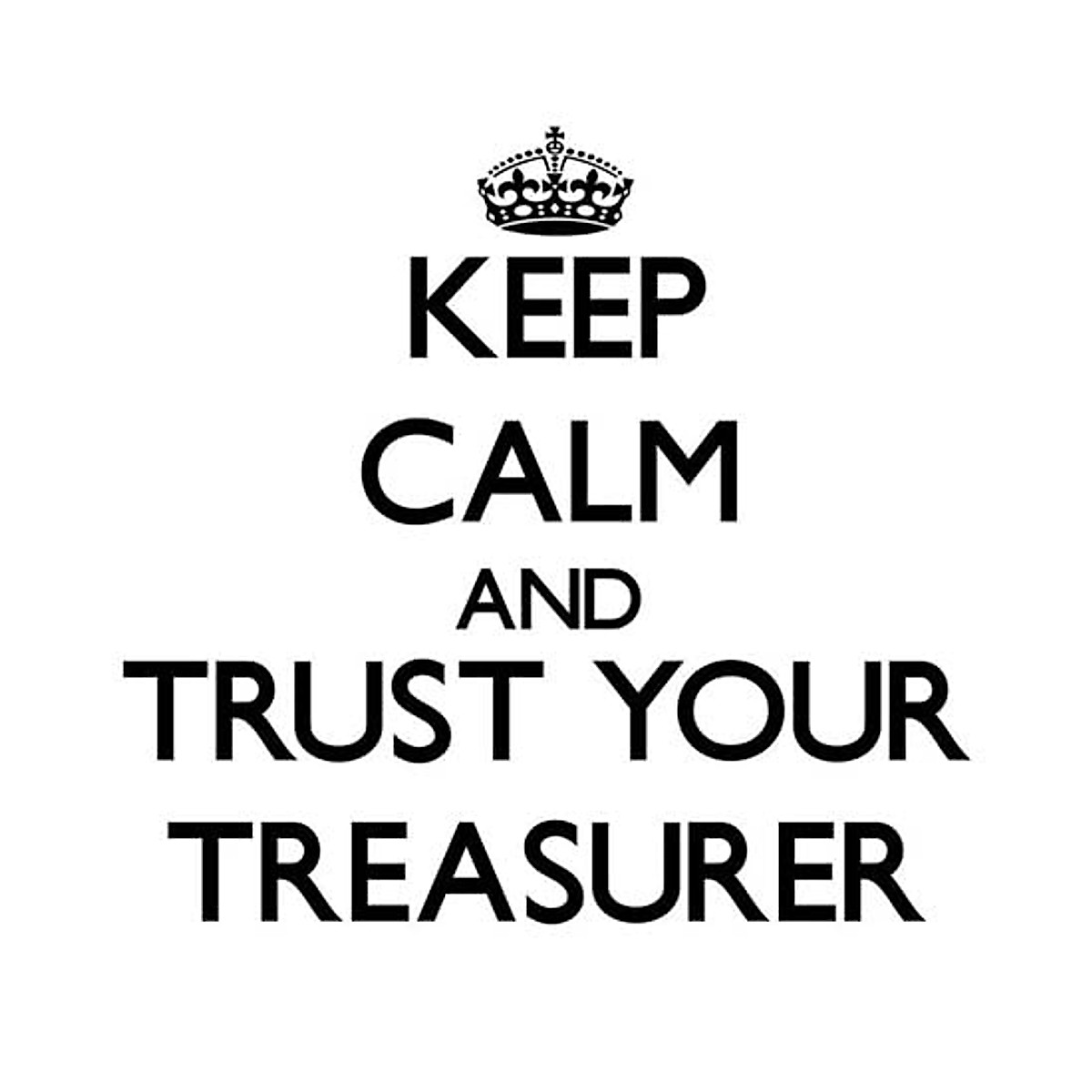 CafePress Keep Calm And Trust Your Treasurer Mugs Ceramic Coffee Mug, Tea Cup 11 oz