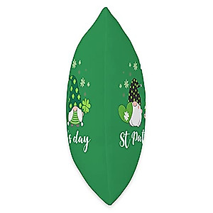 St. Patrick's Day by Content Design Studio Happy St Patricks Day, Green gnome, Irish Throw Pillow, 18x18, Multicolor
