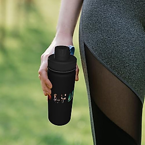 HIKTIEK Kings Rock Of Leon Band Stainless Steel Insulated Tumbler Sports Water Bottle Hot and Cold Travel Cup 18oz