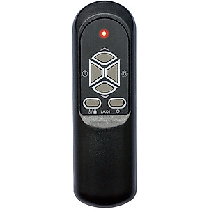 Replacement Remote Control for Warm Living Deluxe Home Infrared Stove Heater Fireplace