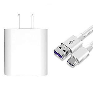 for Huawei Supercharge Power Adapter,4.5V 5A Quick Fast Charger with Super Charging USB Type C Cable Super Charger for Huawei P20 Pro, P10 Plus,Mate 9 MT9, Mate 10 Pro, Honor (Super Charger)