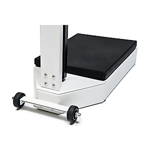 HealthTeam Physician Mechanical Beam Scale with Height Rod, Up to 490 lb. Body Weight, HT485