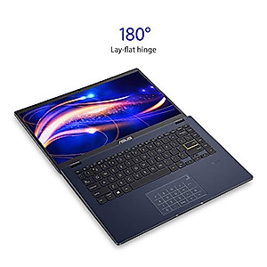 ASUS Laptop L410 Ultra Thin Laptop, 14” FHD Display, Intel Celeron N4020 Processor, 4GB RAM, 128GB Storage, NumberPad, Windows 11 Home in S Mode, 1 Year Microsoft 365, Star Black, L410MA-DS04