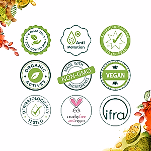 The Organic Forest - VEGAN . PURE . NATURAL Biotin Shampoo | Hair Thickening | Moisturizing for Dry or Oily Scalp | 7.1 fl.oz.