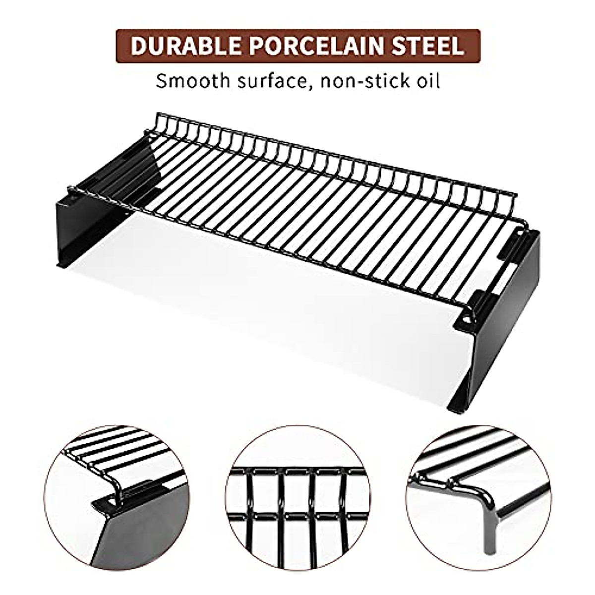 QuliMetal BAC351 Grill Rack for All Traeger Lil' Tex and Pro 22 Series Grills, Traeger Eastwood 22, Traeger Century 22 Series Warming Rack Replacement Part