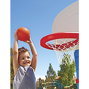 Little Tikes Easy Score Basketball Set, Blue, 3 Balls - Amazon Exclusive, 23.75 x 22 x 61 inches