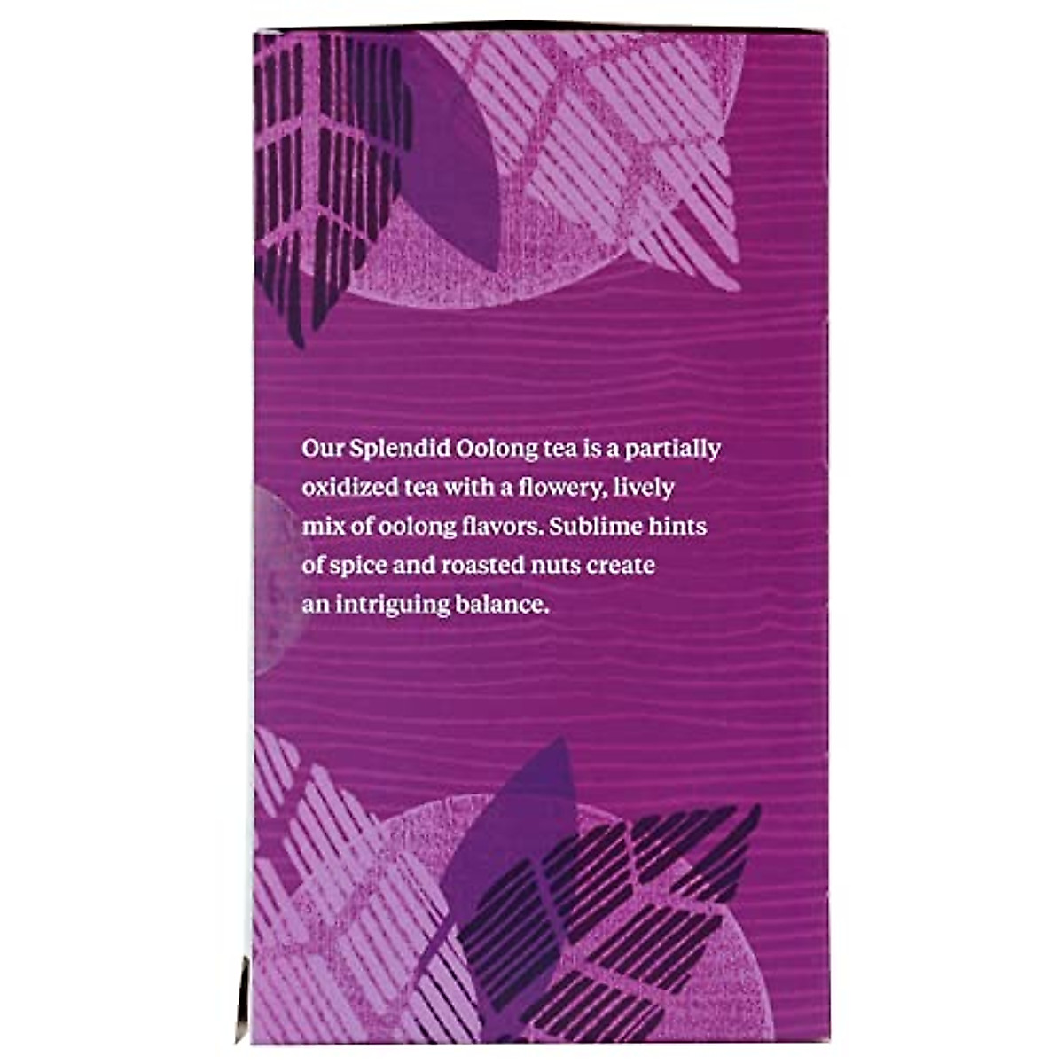 Allegro Tea, Organic Splendid Oolong Tea Bags, 20 ct