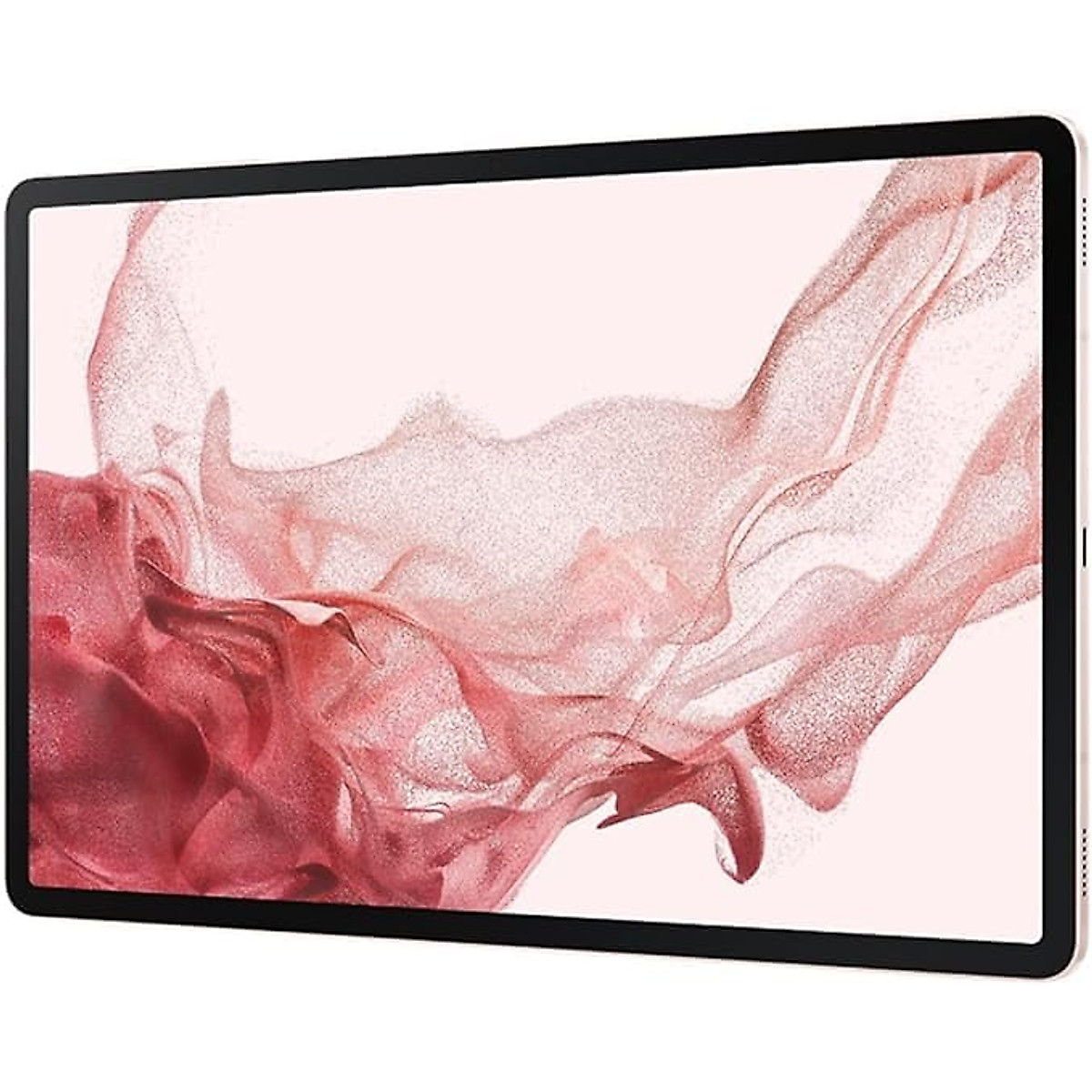 SAMSUNG Galaxy Tab S8+ Plus w/Low Latency S-Pen 256GB 12.4’’ 120Hz AMOLED, Snapdragon 8 (4nm), Android 12 Wi-Fi Tablet SM-X800 US Model (w/Fast 25W Charging Cube, Pink Gold)