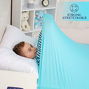 Sensory Compression Blanket | Lycra Bed Sheet for Kids & Adults | Deep Relaxing Feeling, Release Oxytocin | Helps With: SPD, Anxiety, ADHD, Autism and More | Breathable, Cool & Stretchable | Twin Size