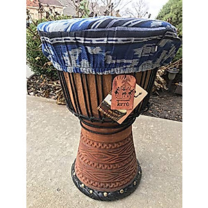 Djembe Drum Shaman Drum Frame drum skin saver 12" 14" 16" 20" 24" 28" (14 inch)