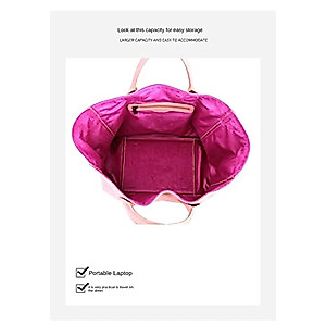 Oversize Tote Bags for Women Genuine Leather Handbags and Purses Brown Large Shopper Bag Female Travel Handbag (A Black,41cm-21cm-34cm)