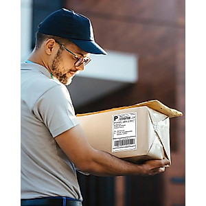 4"x6" Direct Thermal Shipping Label Compatible with Zebra, JADENS, iDPRT SP410, POLONO Perforated Postage Label Paper for MUNBYN, Rollo, Jiose, Permanent Adhesive, Commercial Grade, 200 Labels/Roll