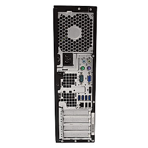 HP Compaq 6300 Pro Desktop PC - Intel Core i5-3470 3.2GHz 4GB 250GB DVDRW Windows 10 Pro (Renewed)