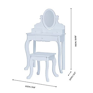 Fantasy Fields - Little Princess Anna Medium Play Vanity - White