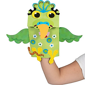 READY 2 LEARN Paper Bag Puppet Pets - 238 Pieces - 6 Animals - Puppet Making Kit for Kids Ages 3-5 - Inspire Creativity, Storytelling and Role Play