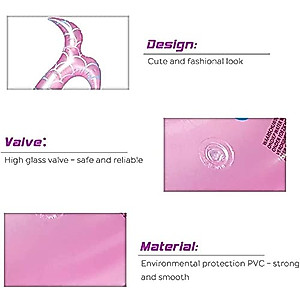 Glaceon Giant Inflatable Water Float Adult Pool Inflatable Water Lounger Floating Row Toys Swimming Ring Suitable The Beach Summer Party Outdoor Water Recreation