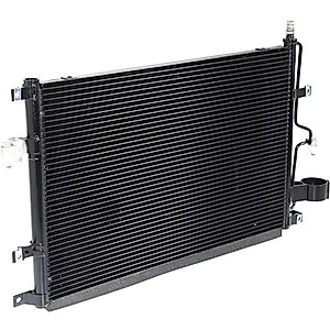VO3030101 A/C Condenser Compatible For Volvo S80 1999 2000 2001 2002 2003 2004 2005 | S60 | V70 2001-2005 Replaces OE 306766023