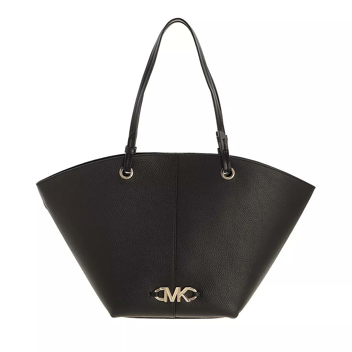 Michael Kors Izzy Medium Fan Tote Black One Size