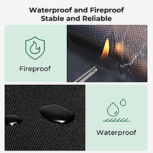 Creality Laser Engraver Enclosure V2.0 Fireproof and Dustproof Protective Cover 720x720x400mm, Exhaust Fan 4000RPM and Pipe, Fits for Most Laser Cutter, Against Smoke Odor and Noise Eye Protection