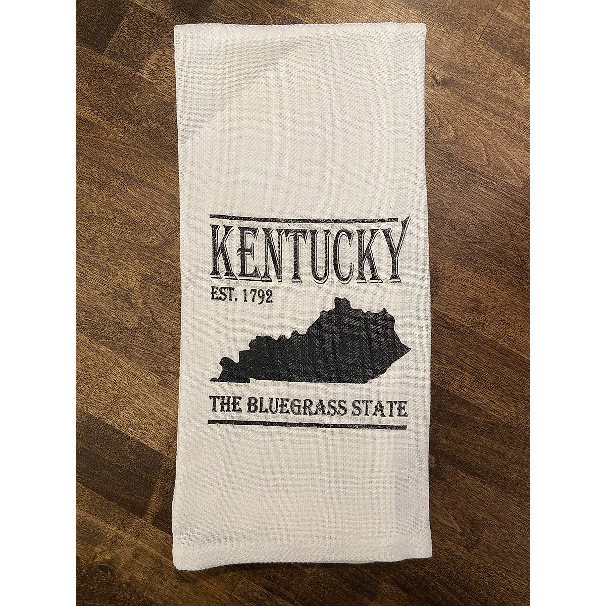 Kentucky the Bluegrass State Tea Towel