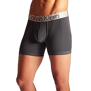 Calvin Klein Men's Underwear Steel Micro Boxer Briefs, Mink , Medium