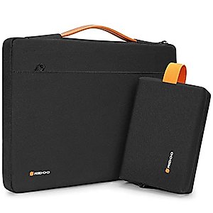 NIDOO Laptop Sleeve 15.6 inch Computer Bag for 15.6" Lenovo Legion 5 / Legion Slim 7 / ThinkPad T15 E15 / 16" Legion 7i / Legion 5 Pro / IdeaPad 3i / 16.1" Gaming 16 / Acer Dell Carrying Case, Black