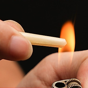 Miwayer Guitar Bone Bridge Pins Real Bone Unbleached Vintage Style Replacement Parts for 6 & 12 String Acoustic Guitar (Unbleached Big Abalone Dot)