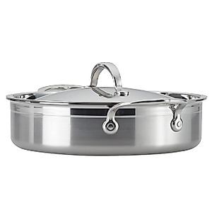 Hestan - ProBond Collection - Professional Clad Stainless Steel Sauteuse, Induction Cooktop Compatible, 3.5 Quart