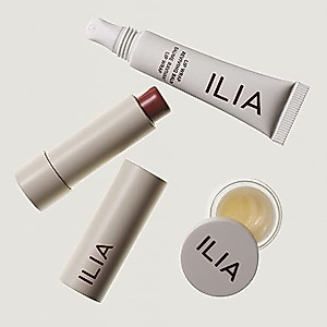 ILIA - The Lip Set Limited Edition 3 Piece Clean Beauty Gift Set | Non-Toxic, Vegan, Cruelty-Free, Clean Makeup