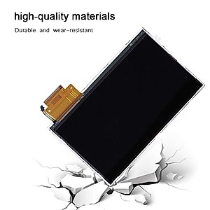 Mugast Fix Repair Replacement LCD Display Screen for PSP 2000 2001 2003 2004, Game Console Backlight Monitor Screen Replacement with Professional Chip Sets for Excellent Performance