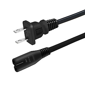 5ft/1.5m AC Power Cord Cable for Panasonic DMP-BD80K DMP-BD60 DMP-BD70VK Blu-ray Player