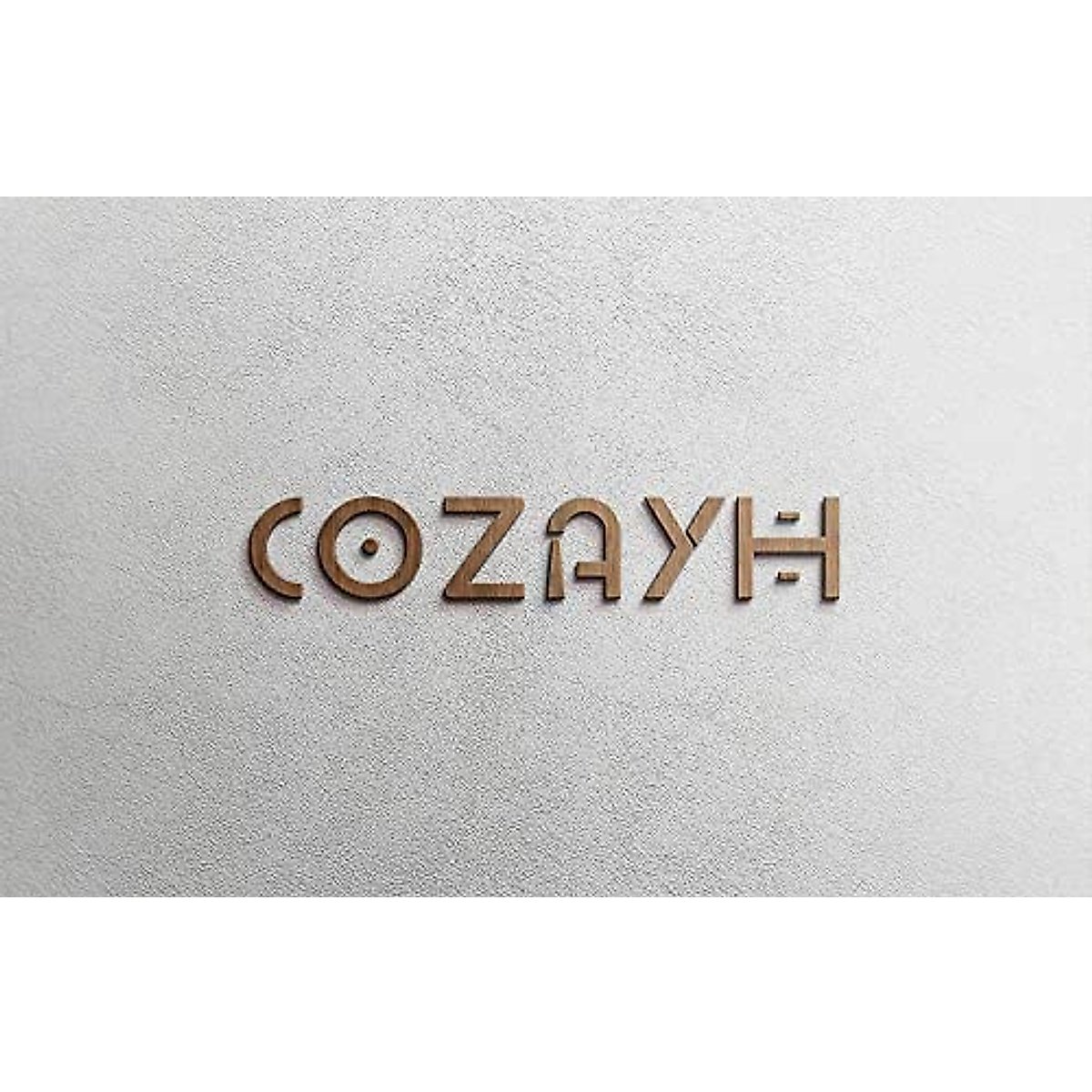 COZAYH Small Pedestal End Table, Metal Base Side Table, Drinking Table with Scratching Distressed Finish, Light Espresso, Brown Desktop (BY-TB0009)