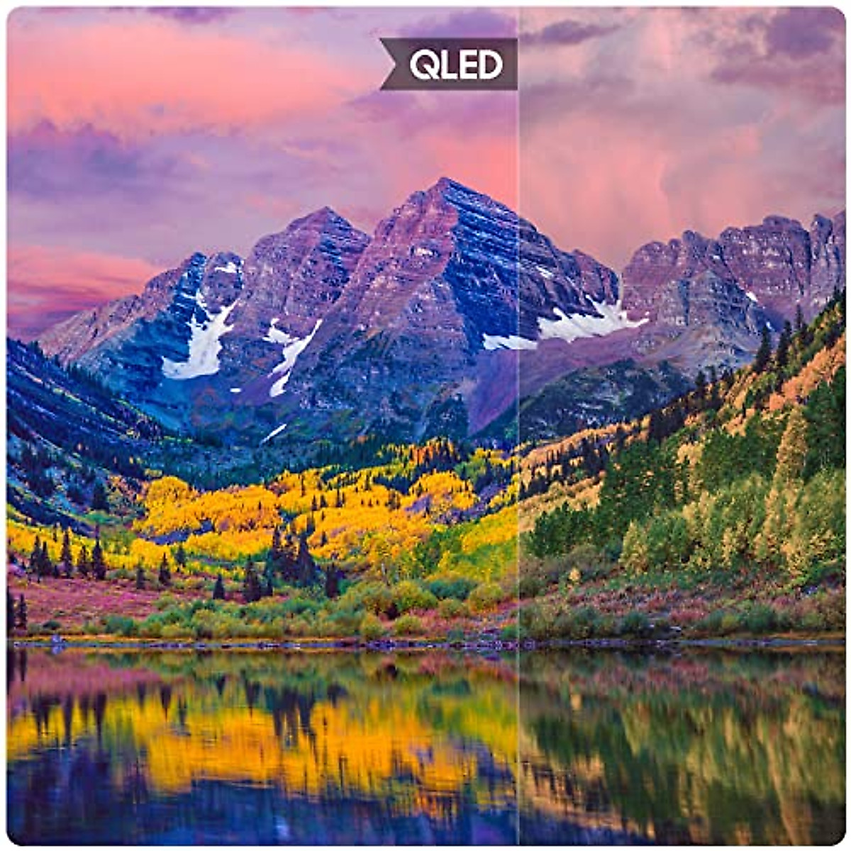 SYLVOX 55 Inch Outdoor Smart TV QLED 4K UHD Waterproof TV, 2000NIT High Brightness Built-in Google Assistant Anti-Glare, Suitable for Outdoor Shaded to Bright Light Areas (PoolproQLED Series)