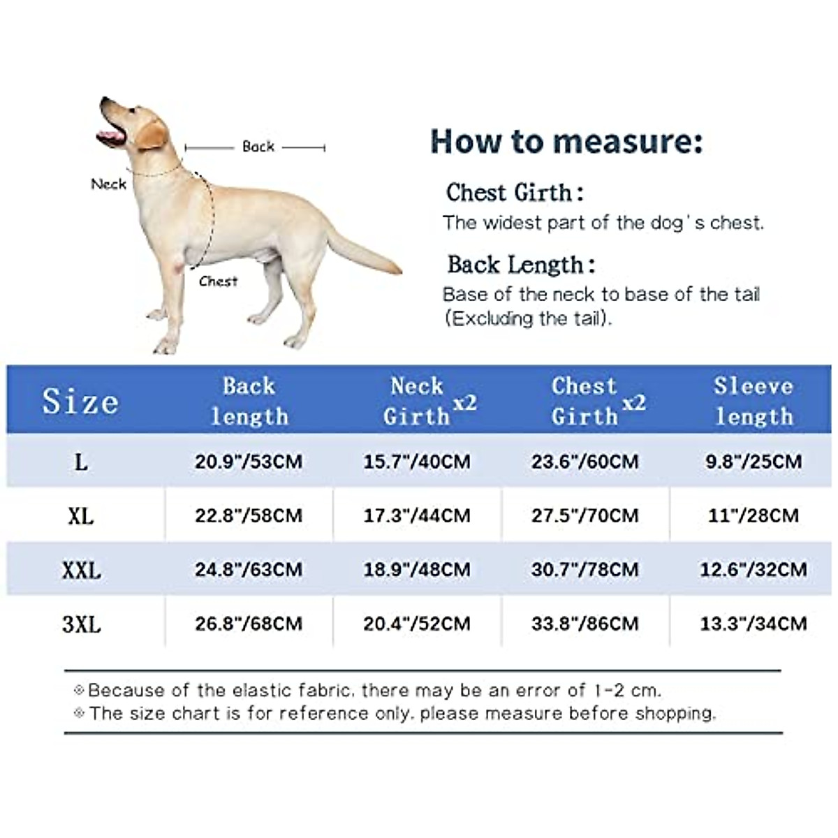 PriPre Dinosaur Dog T Shirts 3D Unicorn Pattern Printed Apparel Shirt for Large Dogs Softable Stretchy Pet Clothes (3XL, Light Blue)