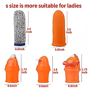 Garden Silicone Thumb Knife 14pack,Harvesting Tool,Separator Finger Gardening Tools,Vegetable Plant Fruit Picking Knife