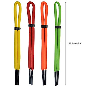 12Pcs Adjustable Sunglasses Straps, Unisex Eyeglass Retainer Holder Strap Floating Foam Glasses Straps Colorful Eyewear Retainer Sunglass Keepers Chain Cord Lanyard for Sport Men Women Kid(10 Color)