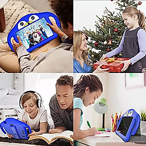 NORTH BISON Tablet for Kids 2-5, 7 inch Android 11 Tablet for Kids, 3GB 32GB Toddler Tablet with Bluetooth, WiFi, GMS, Parental Control, Dual Camera, Shockproof Case, Educational, Games