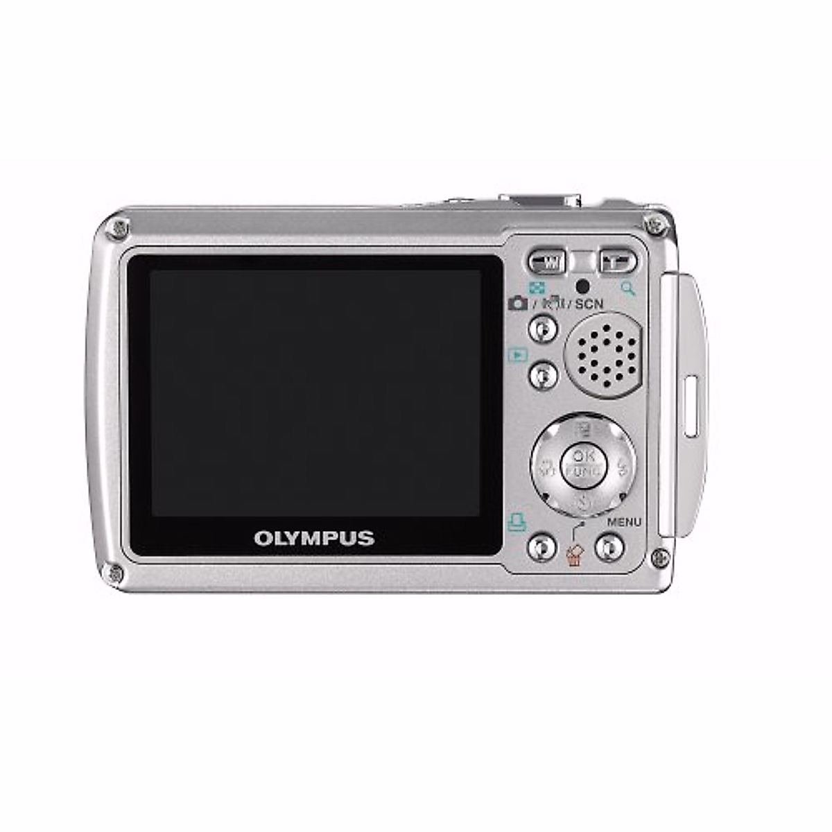 Olympus Stylus 720SW 7.1MP Ultra Slim Digital Camera with 3x Optical Zoom (Silver)